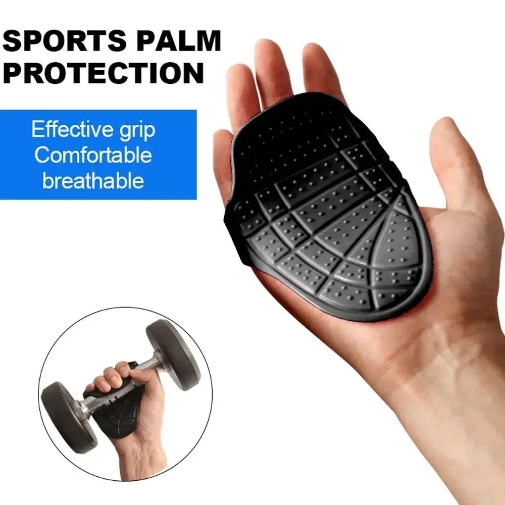 Lifting Grips Gym Workout Gloves Non-Slip Hand Grips Protector ...
