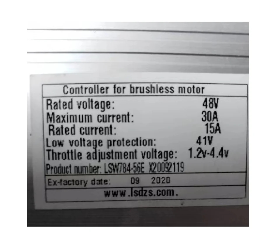 Controller Brushless Motor Lsdzs | Lishui Ebike Controller 48v ...