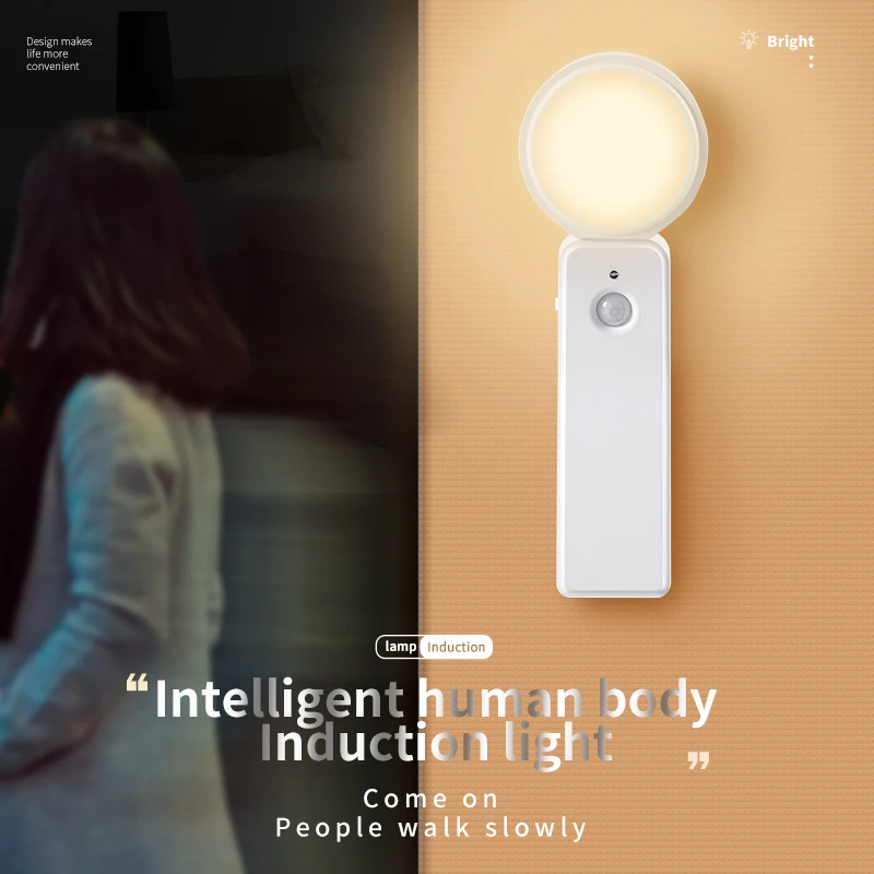 Motion-Sensor-Infrared-Night-light-2000mAh-Rechargeable-Battery ...