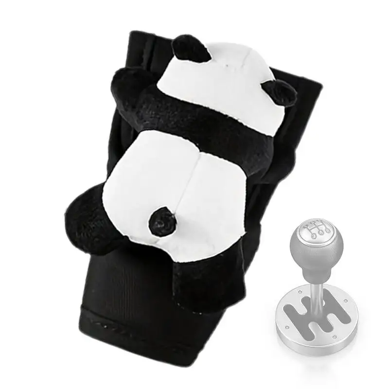 Panda-Headrest-For-Car-Plush-Animal-Neck-Rest-Cushion-Pillow-Or-Handle ...