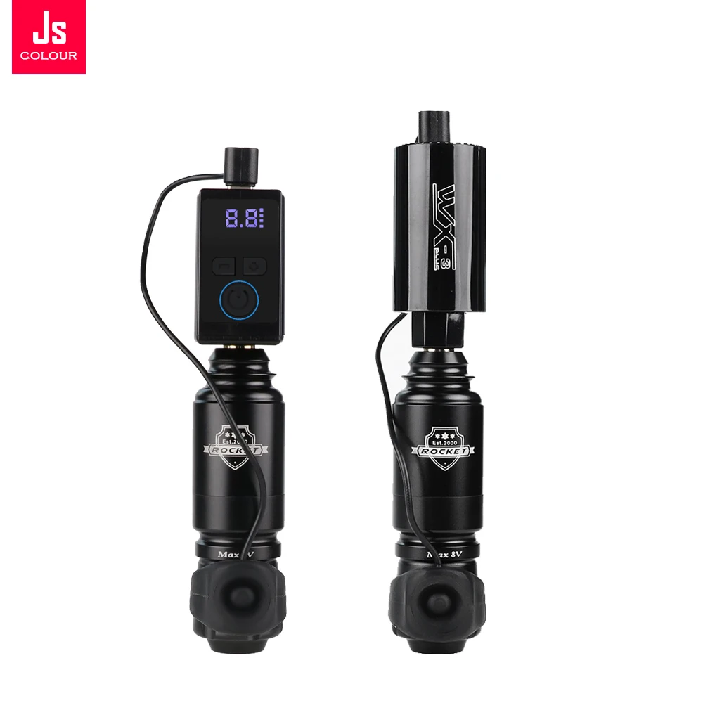 Wireless-Complete-Tattoo-Pen-Machine-LED-Cordless-Tattoo-Kit-Power ...