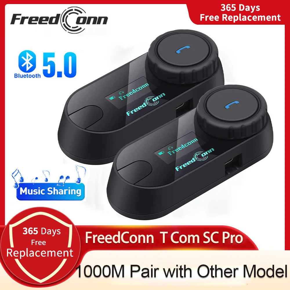 FreedConn-TCOM-SC-Bluetooth-Motorcycle-Helmet-Headset-Intercom ...