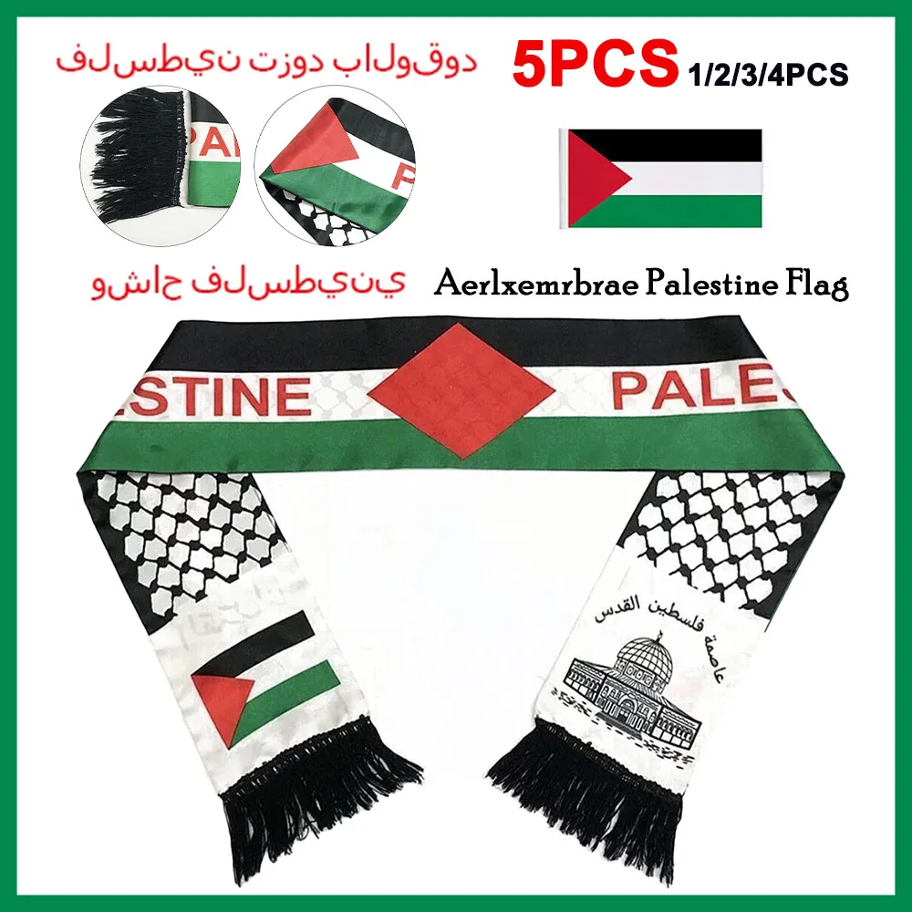 Chal-de-doble-cara-con-bandera-de-Palestina-bufanda-personalizada-de ...