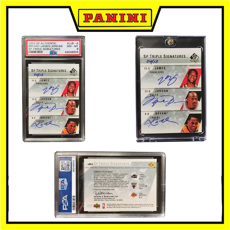 2003 SP DIY Authentic Triple Signatures and Printed Original Replica ...