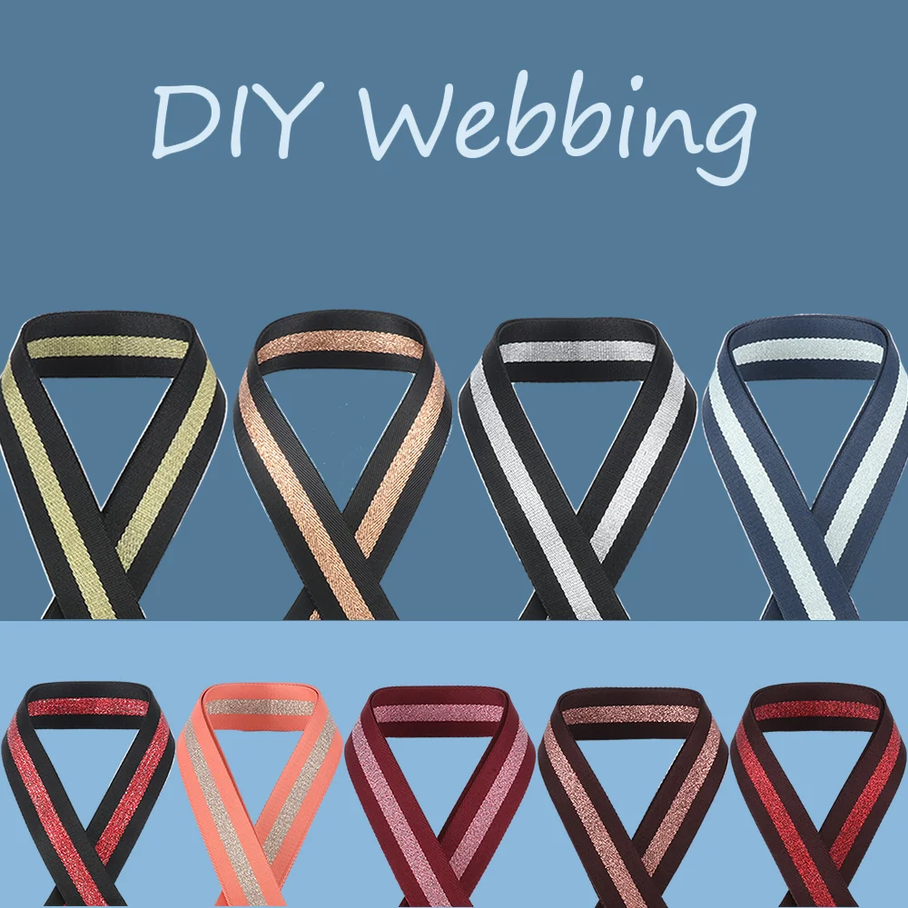 1-2-5yards-38mm-Nylon-Webbing-Precision-Weaving-Comfortable-fabrics ...