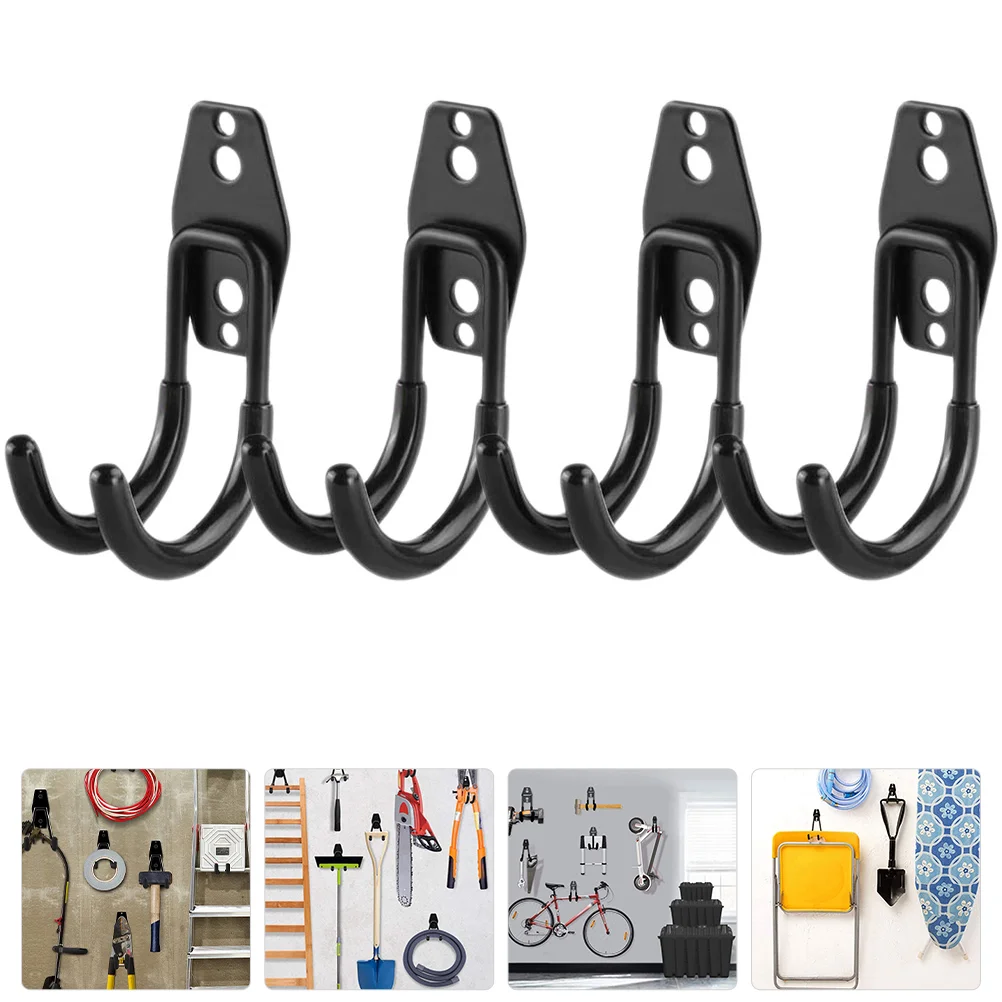 4-Pcs-Metal-Hook-Power-Tool-Hangers-Heavy-Duty-Tools-Garage-Storage ...
