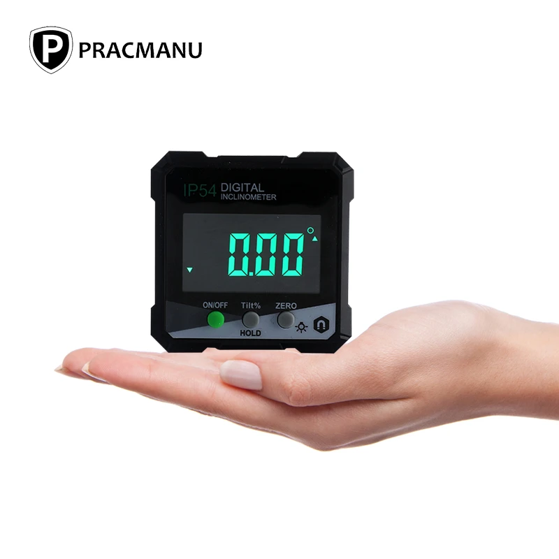 Digital Inclinometer 4*90°Angle Protractor Backlight Protractor Slope ...