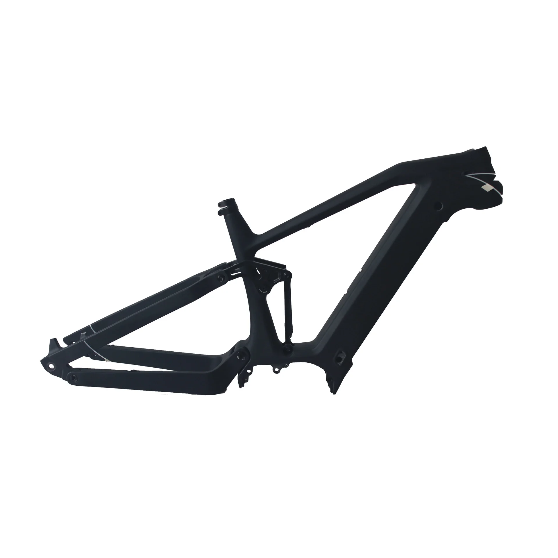 Full-suspension-Carbon-Fiber-Enduro-E-bike-frame-AM-electric-bicycle ...