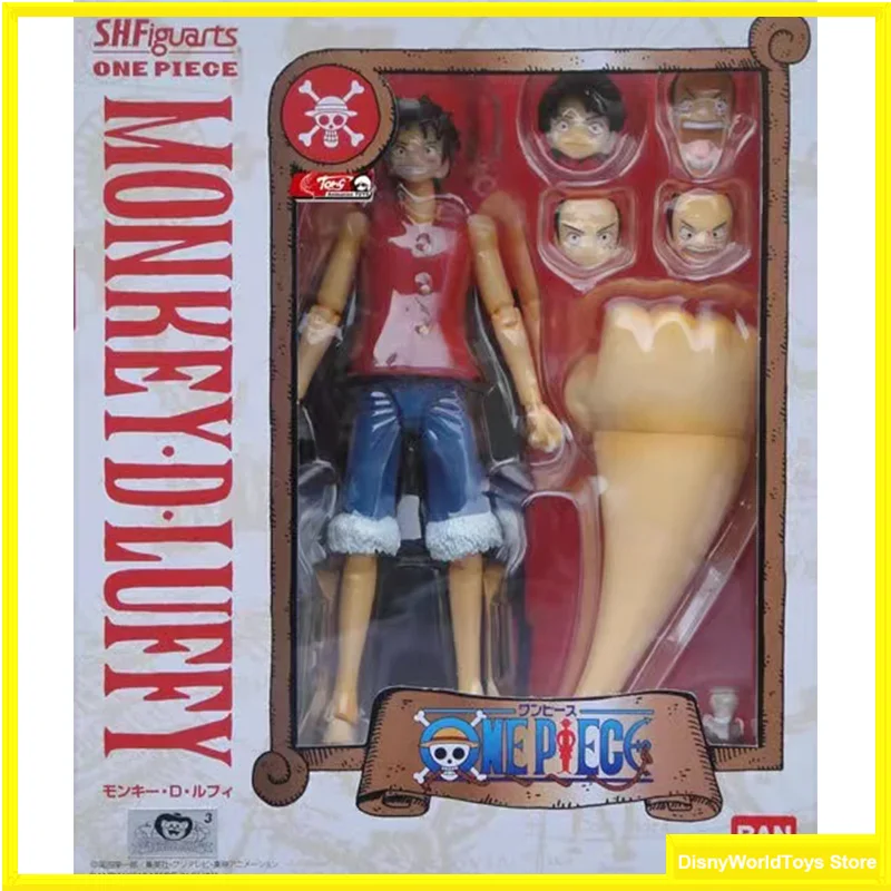 100-Original-Bandai-S-H-Figuarts-SHF-ONE-PIECE-Monkey-D-Luffy-Portgas-D ...