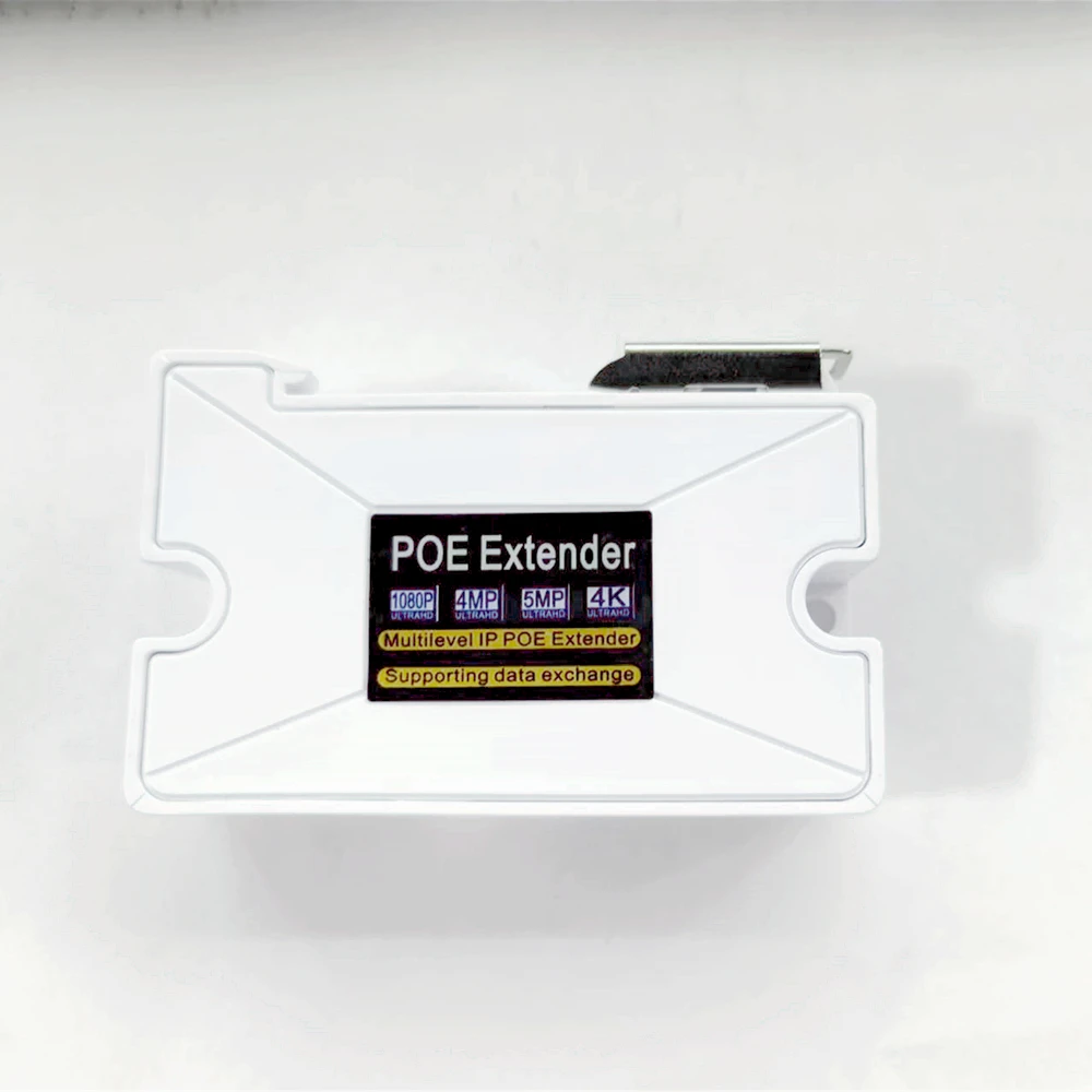 POE Extender 1 T0 2 Port 10/100M Multilevel IP POE Extender 300 Meters ...