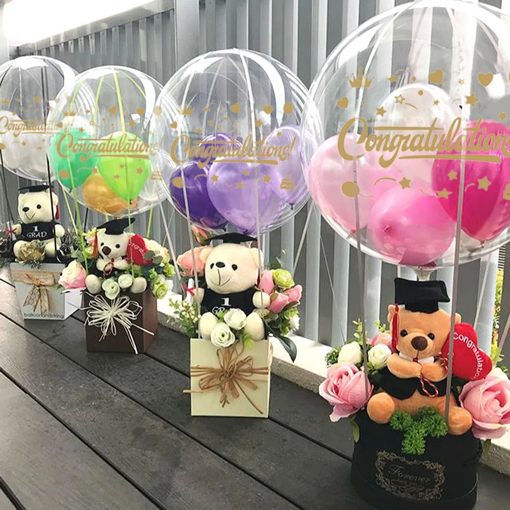 Globos-BOBO-de-felicitaci-n-con-pegatina-decoraci-n-de-fiesta-de ...