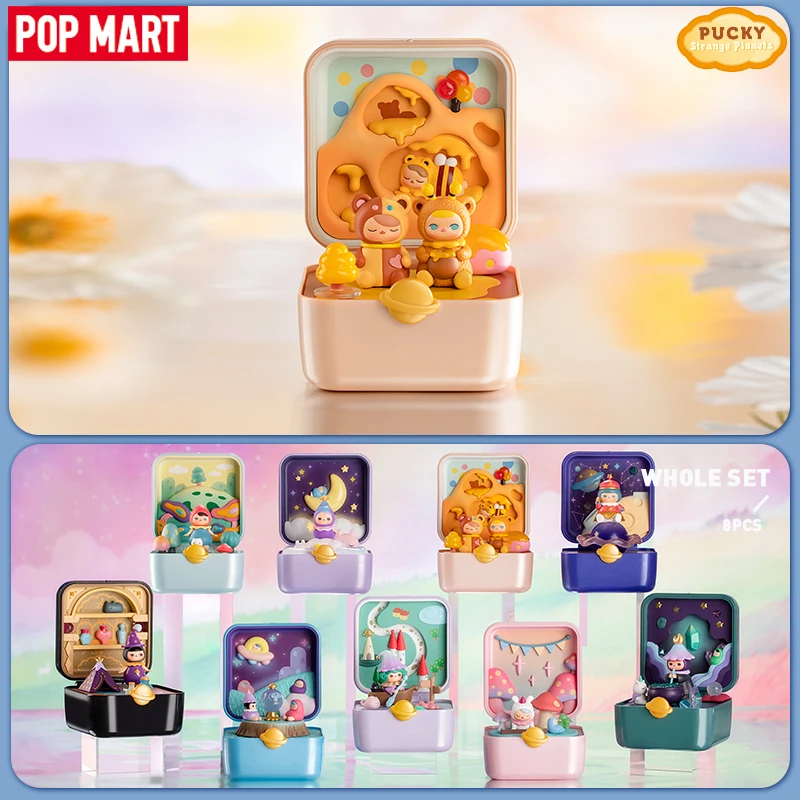 【launch Time: Aug 25th 7pm Pt】pop Mart Pucky Strange Stars Series Scene ...