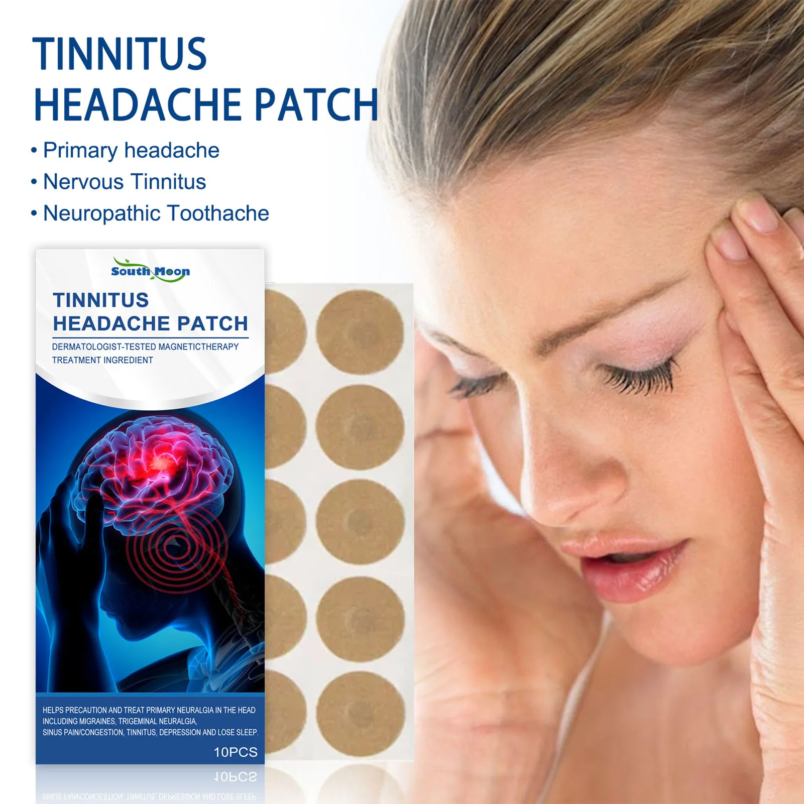 10pcs-Nervous-Tinnitus-Treatment-Patch-Ear-Pain-Relief-Hearing-Loss ...