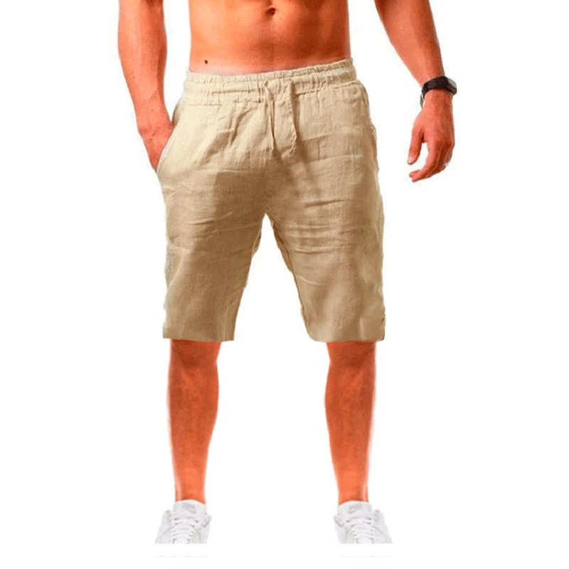 Cal-es-de-linho-de-algod-o-respir-vel-masculino-cal-as-masculinas-de ...