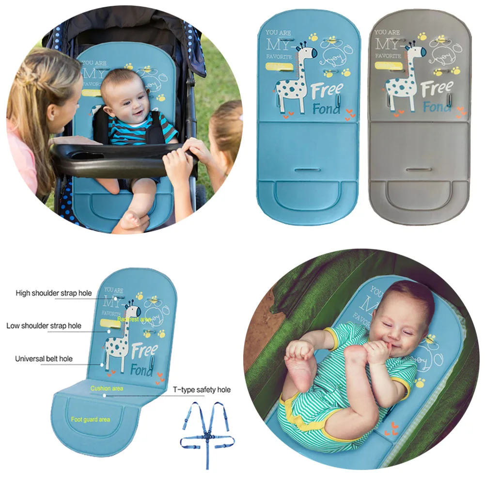 Baby Stroller Seat Cushion | Stroller Pad Cushion | Car Mat Accessories ...