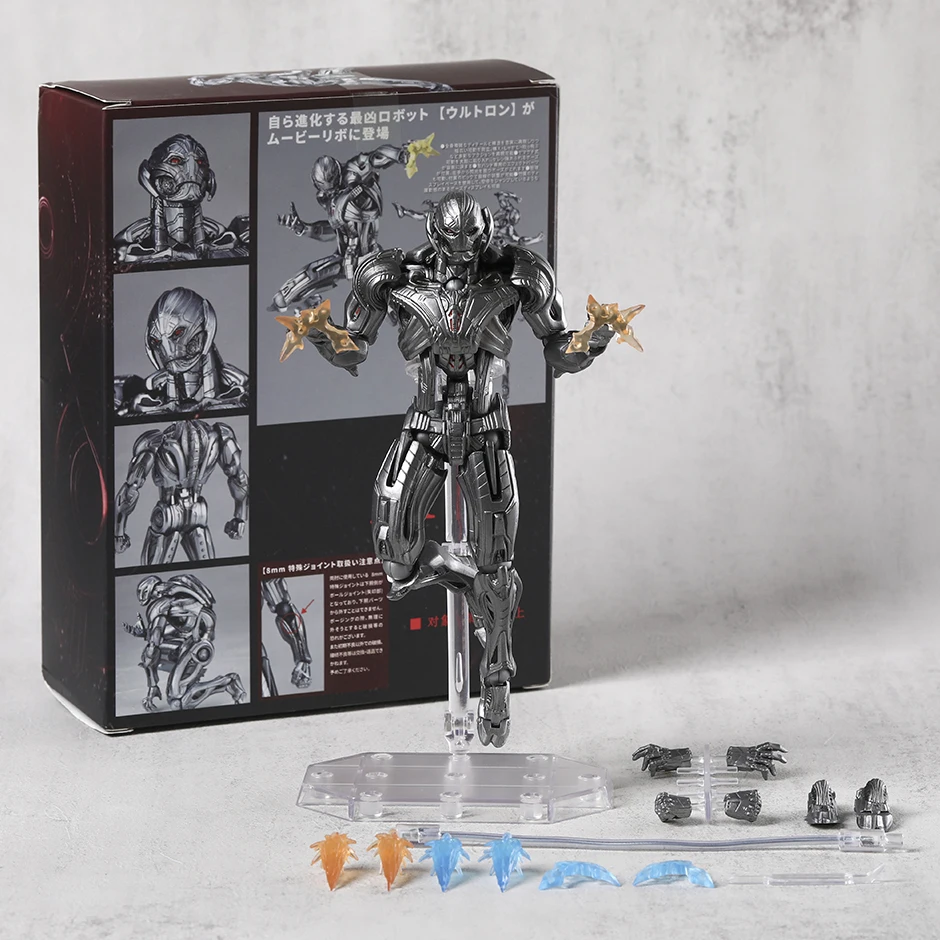 17cm Revoltech Ultron Action Figure Model PVC Toy Display Gift ...