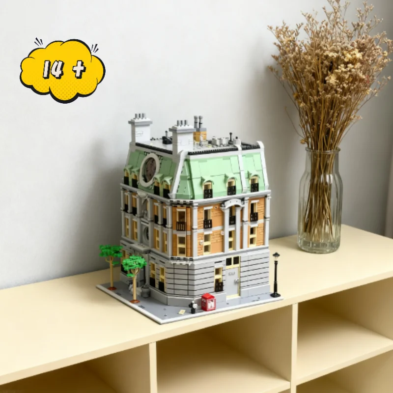 2708pcs Modern Urban Streetscape 76218 Model Building Block Assembly ...