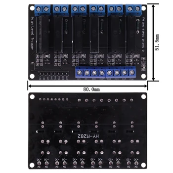 1/2/4/6/8 Way Channel 5V DC Relay Module Solid State High Low Level ...