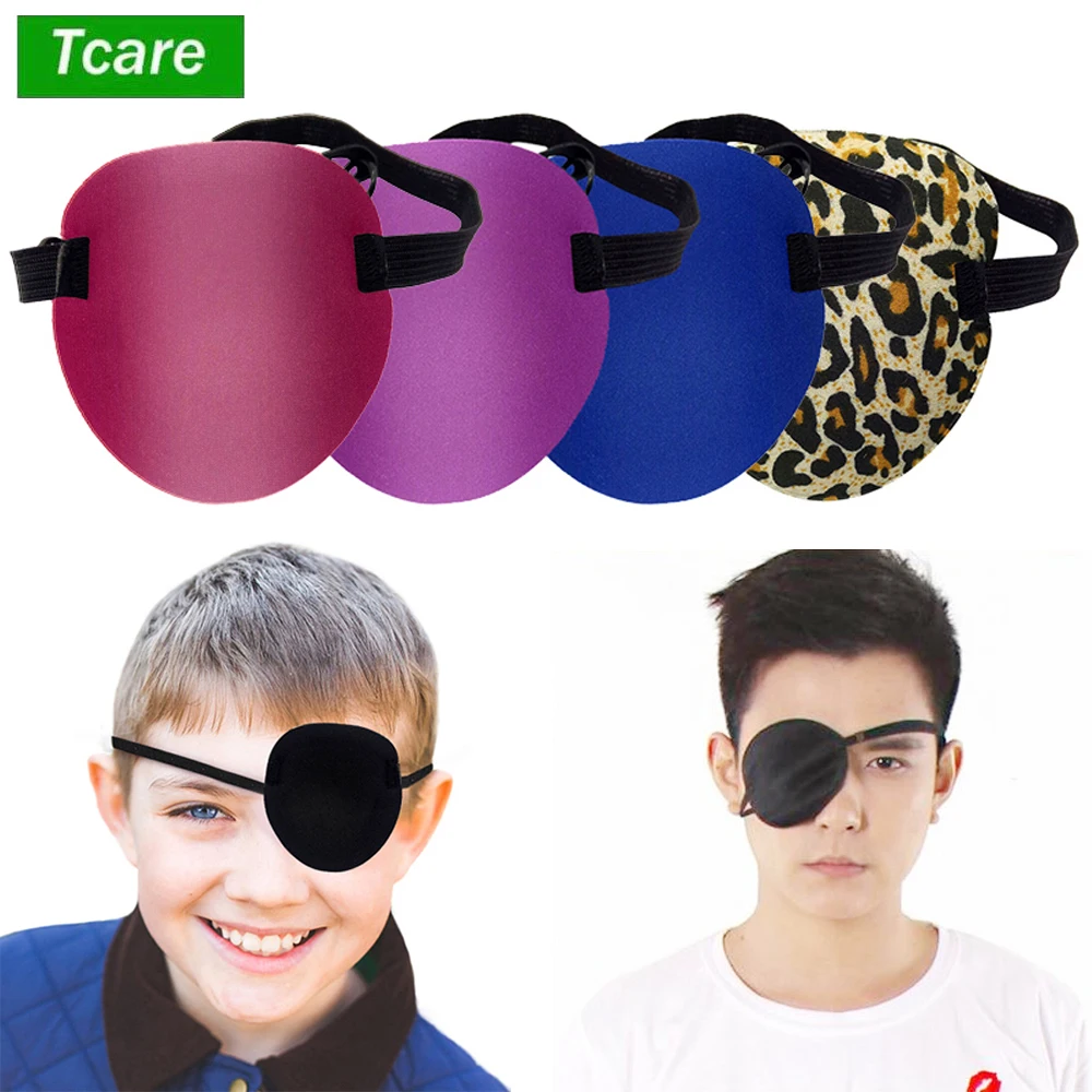 Tcare-Unisex-Black-Single-Eye-Patch-Washable-Adjustable-Concave ...