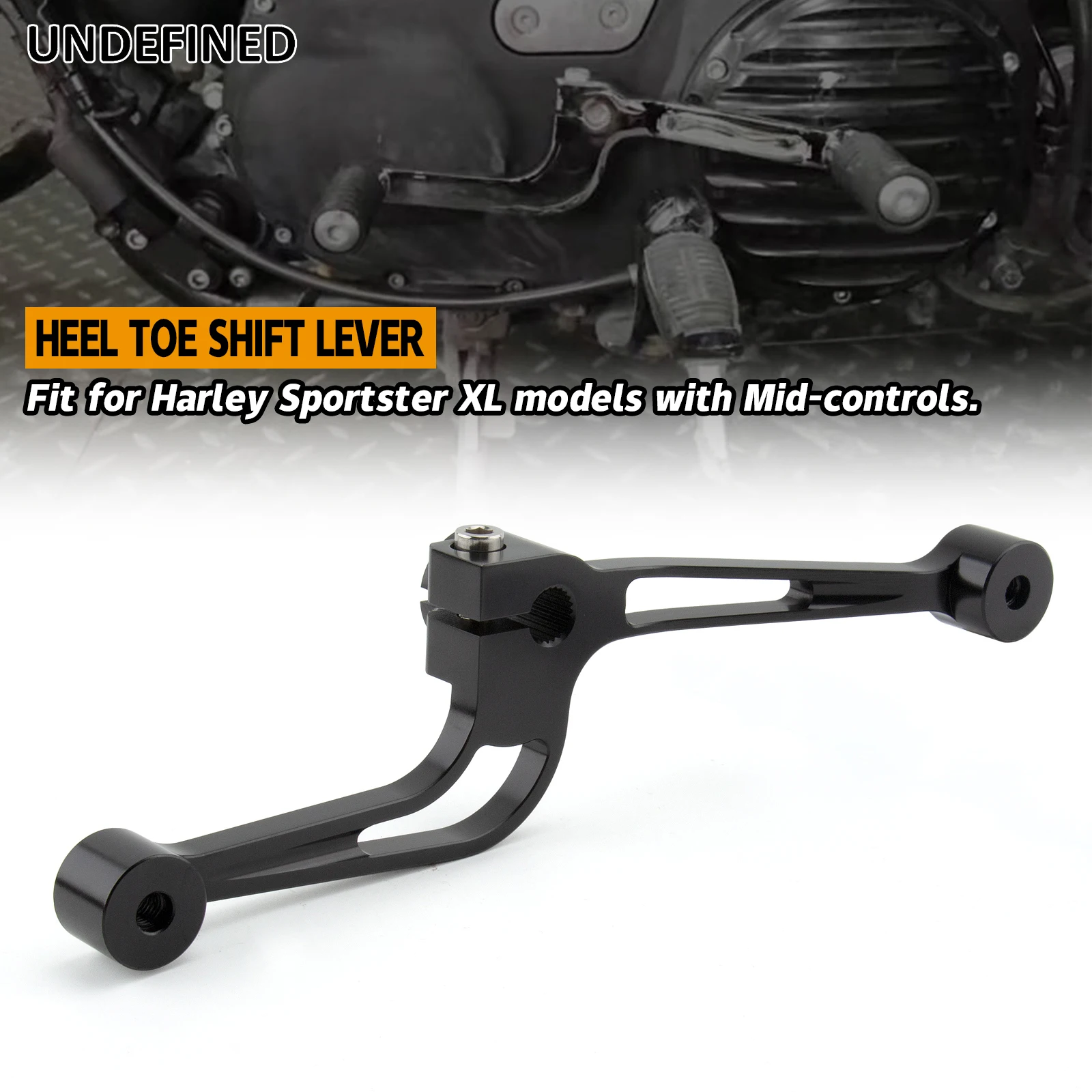 Motorcycle-Mid-Control-Heel-Toe-Shift-Lever-Gear-Shifter-Pegs-For ...