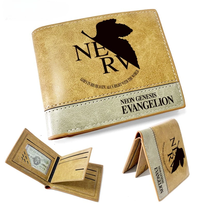 Neon Genesis Evangelion Wallets for Women Anime Figure EVA Cosplay ...