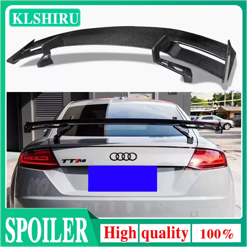 CARBON-SPOILERS-LIP-FOR-AUDI-TT-RS-MK3-R8-V8-V10-COUPE-2008-2020-SPORT ...