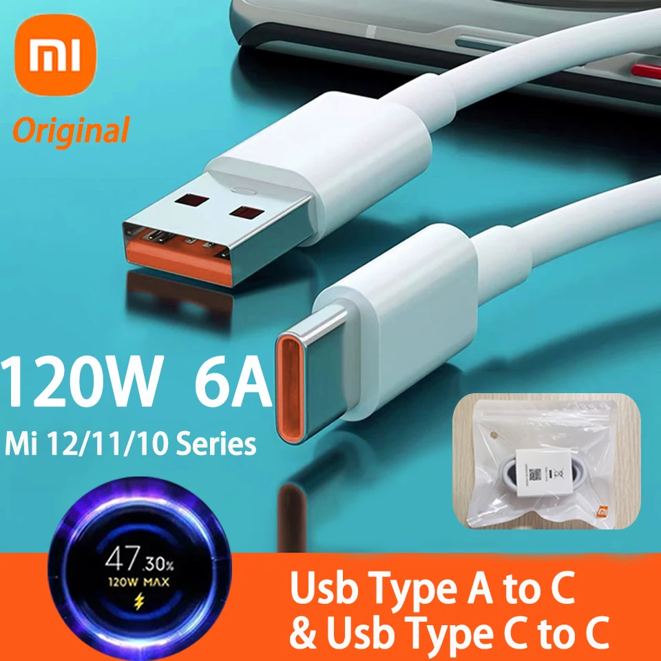 Original-Xiaomi-Type-C-Cable-120w-Turbo-Charger-Kabel-Usbc-Cabel-6A ...