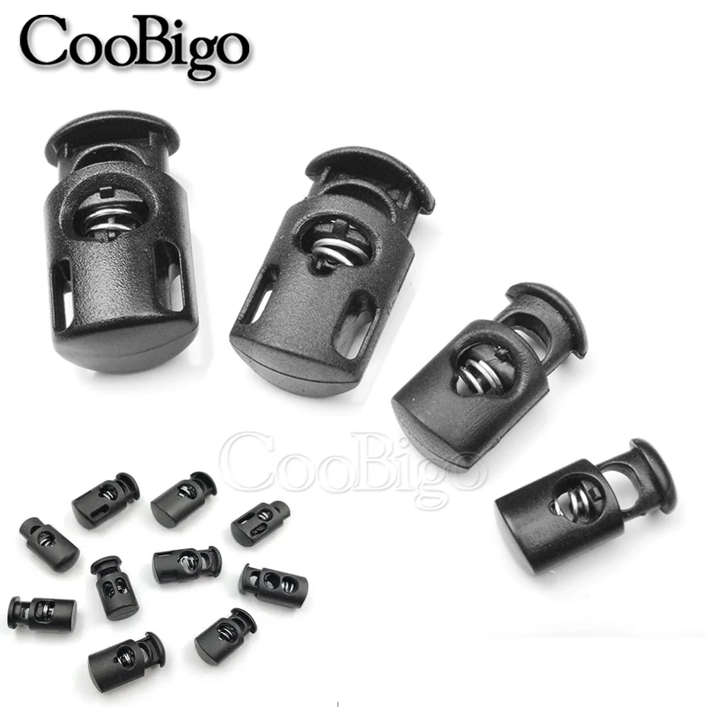 20pcs Cord Toggle Clip Drawstring Stopper Lace Tightening Buckle Rope ...