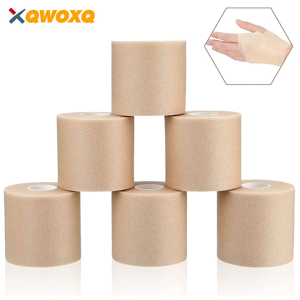 1 Roll Self Adhesive Bandage Wrap, Athletic Sports Cohesive Tape,Self ...