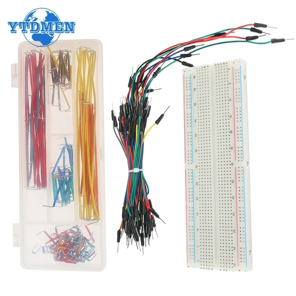 Breadboard-Jumper-Wire-Kit-MB102-Breadboard-830-Point-Solderless-Pcb ...