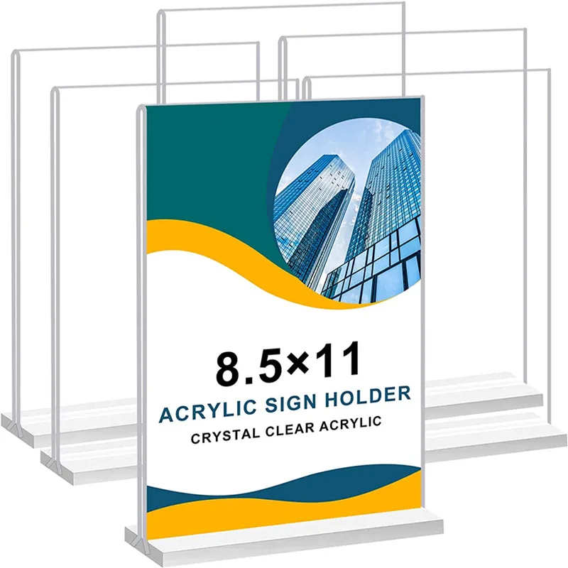 A4-210x297mm-Double-Sided-Acrylic-Sign-Holder-8-5-x-11-Inches-Clear ...
