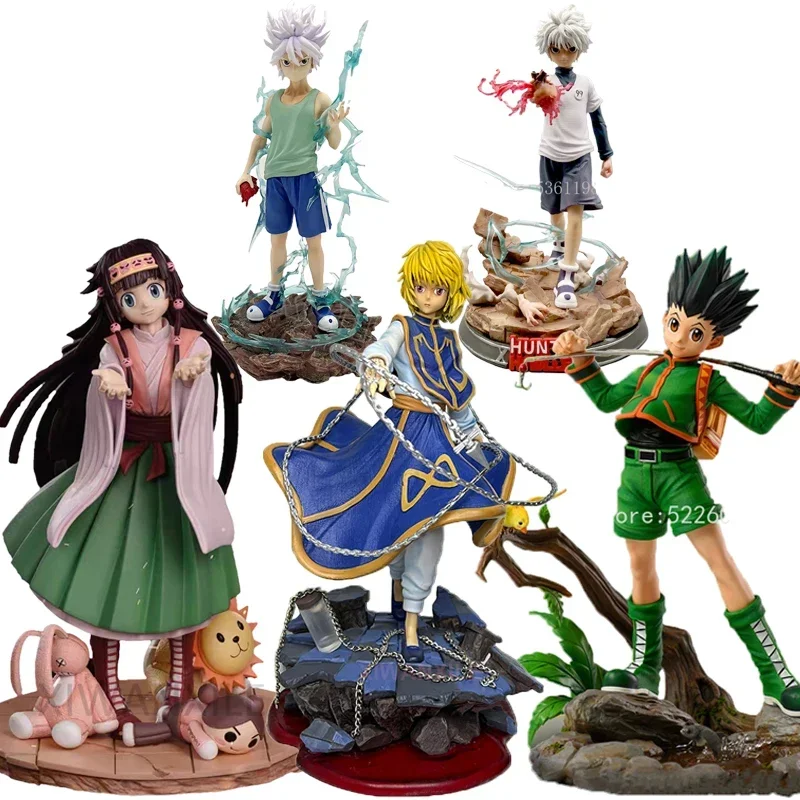 33cm-Hunter-x-Hunter-Anime-Figure-Alluka-Zoldyck-Kurapika-Action-Figure ...