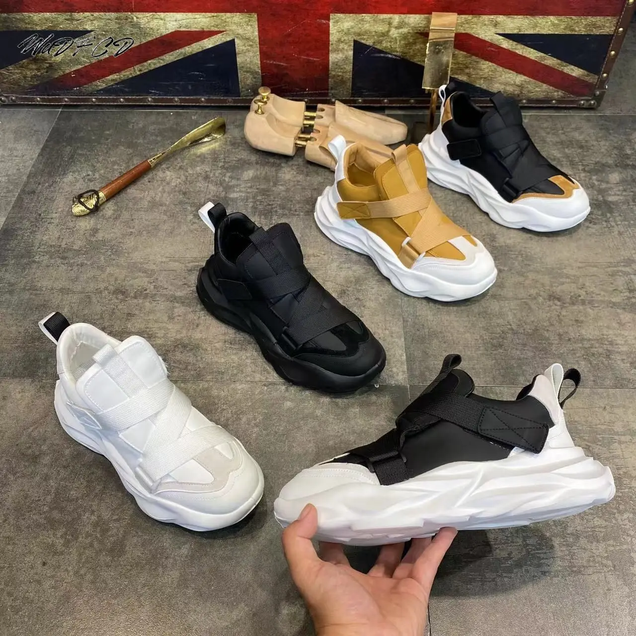 Chunky-Sneaker-Men-Designer-Dissolution-Bottom-Running-Shoes-Fashion ...