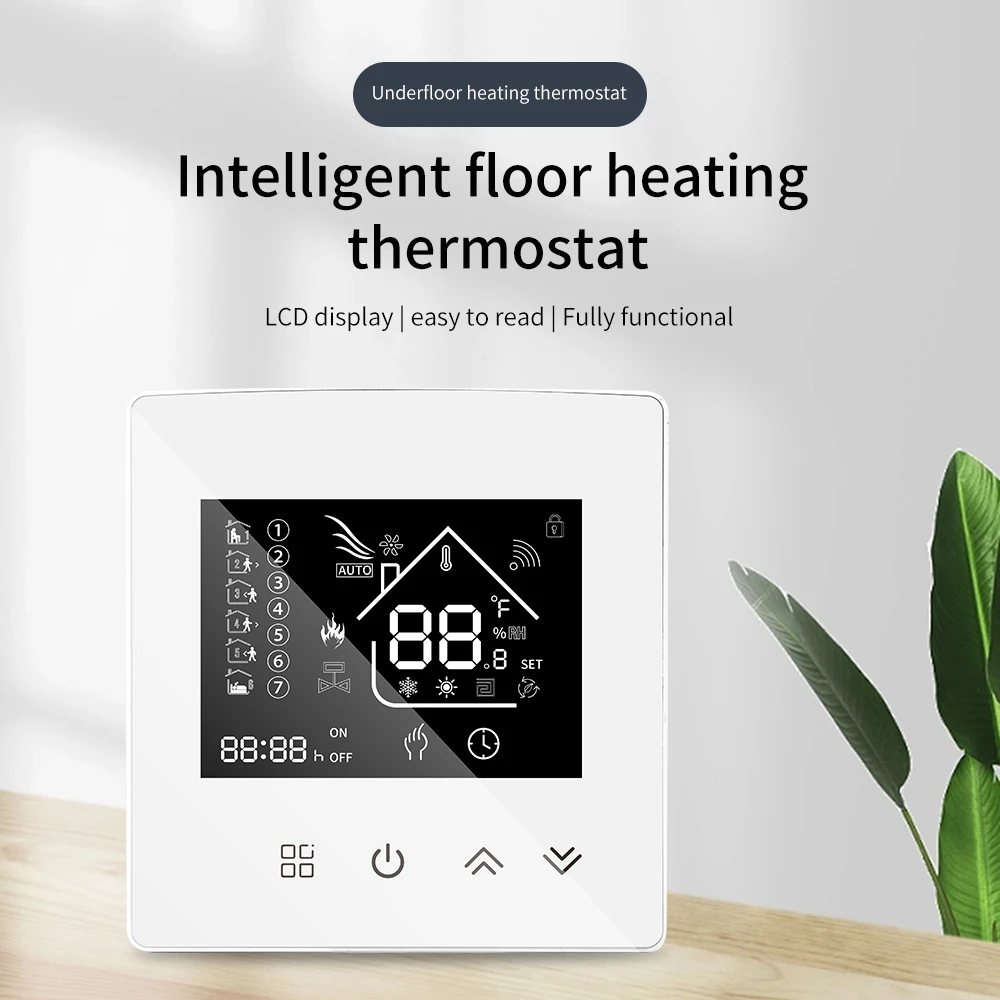 Smart-WIFI-Thermostatic-Controller-Weekly-Programmable-Support-LCD-Display-Touch-Floor-Electric ...