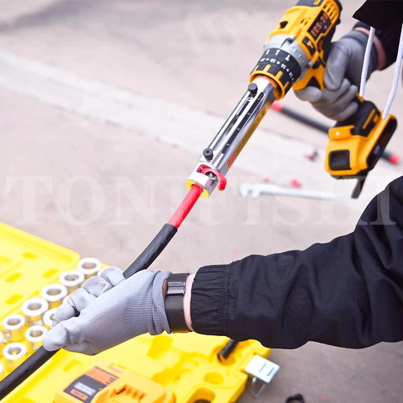ECS-28-Portable-Rechargeable-Cable-Stripper-Lithium-Battery-Fast-Single ...