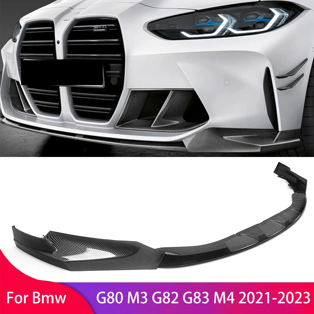 For BMW G80 M3 G82 G83 M4 2021-2023 Front Splitter Bumper Lip Front ...