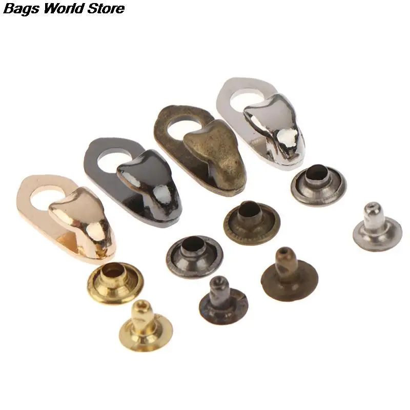 NEW 10Sets Speed Shoe Lace Hooks Lace Fittings Buckles With Rivets For ...
