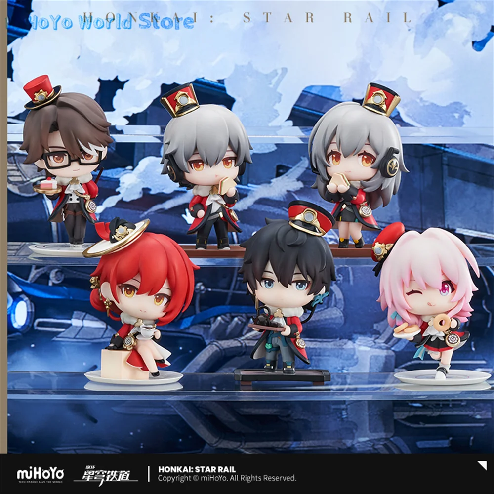 March 7th Official Genuine Honkai Star Rail Himeko Train Tea Party Theme Trailblazer Figure Dan ...