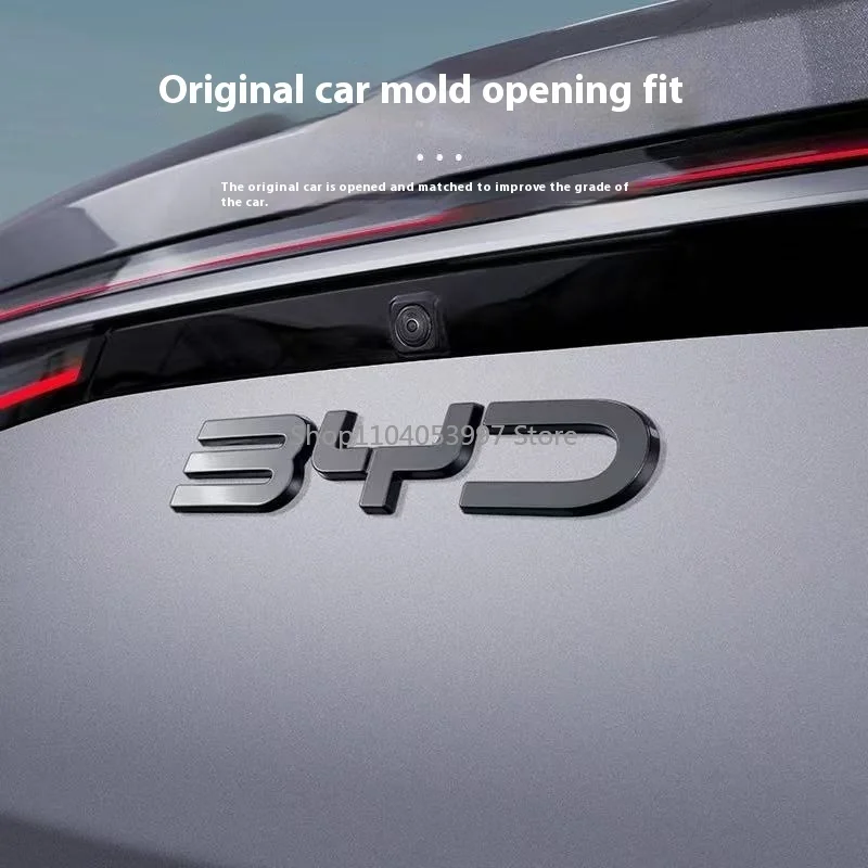 For BYD Sealion 7 Black Front Emblem Modification Black Warrior Car ...