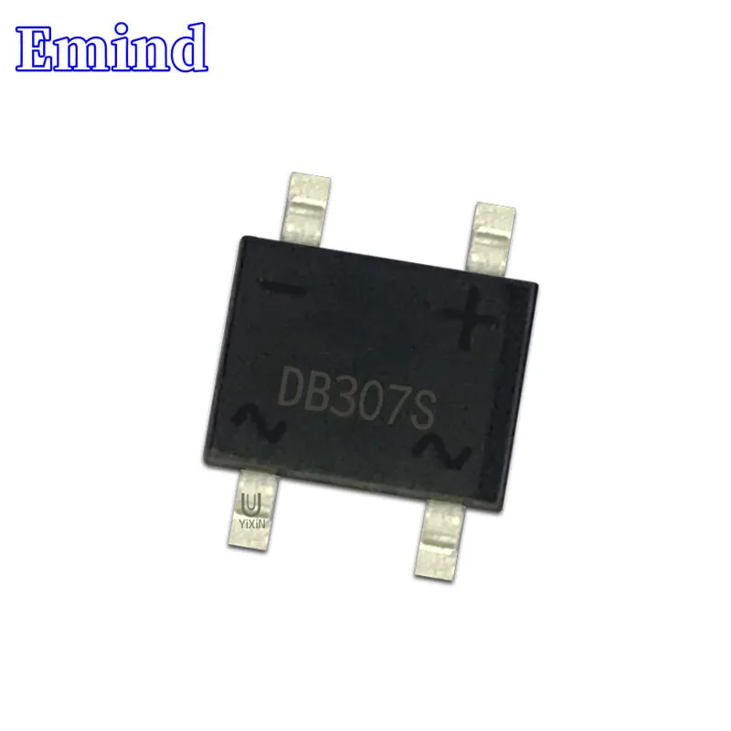 50/100/200/500/1000Pcs DB307S Bridge Rectifier 3A/1000V SMD, 43% OFF