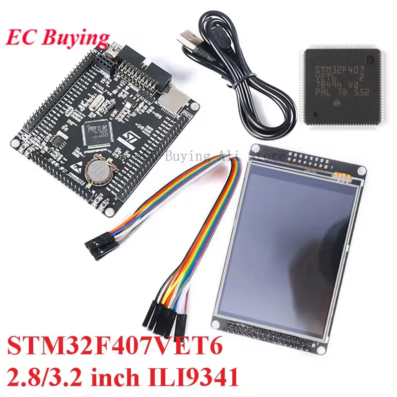 STM32F407VET6-Development-Board-Chip-Cortex-M4-STM32-Chip-Learning-ARM ...