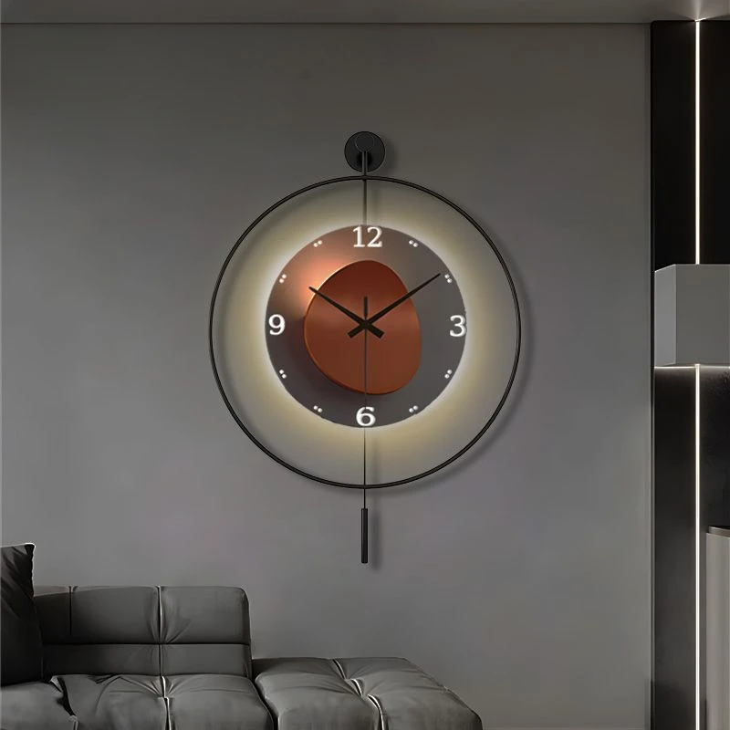 Watch-clock-hanging-wall-living-room-punch-free-wall-clock-pasted-high ...