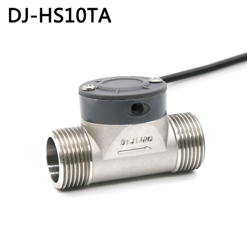 5-24V-DJ-HS10TA-Hall-Water-Flow-Sensor-SUS304-Stainless-Steel-Body ...