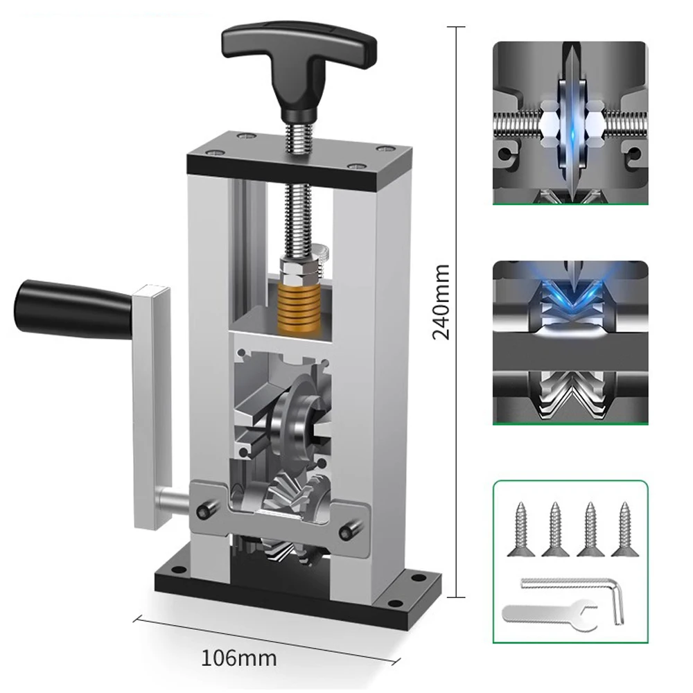 Portable-Wire-Stripper-Manual-Wire-Stripping-Tool-1-25mm-Cable-Electric ...