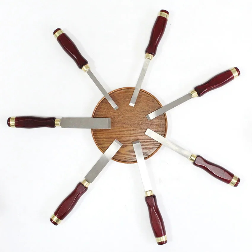 1-Set-Carpentry-Chisel-Professional-Joinery-Half-Gouge-Flat-Woodworking ...