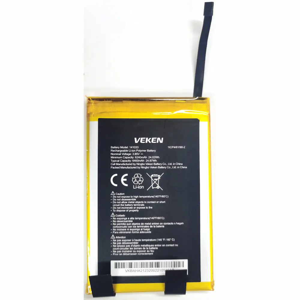 VEKEN-141033-Replacement-Battery-3-85V-6240mAh-1ICP4-61-90-2-New ...