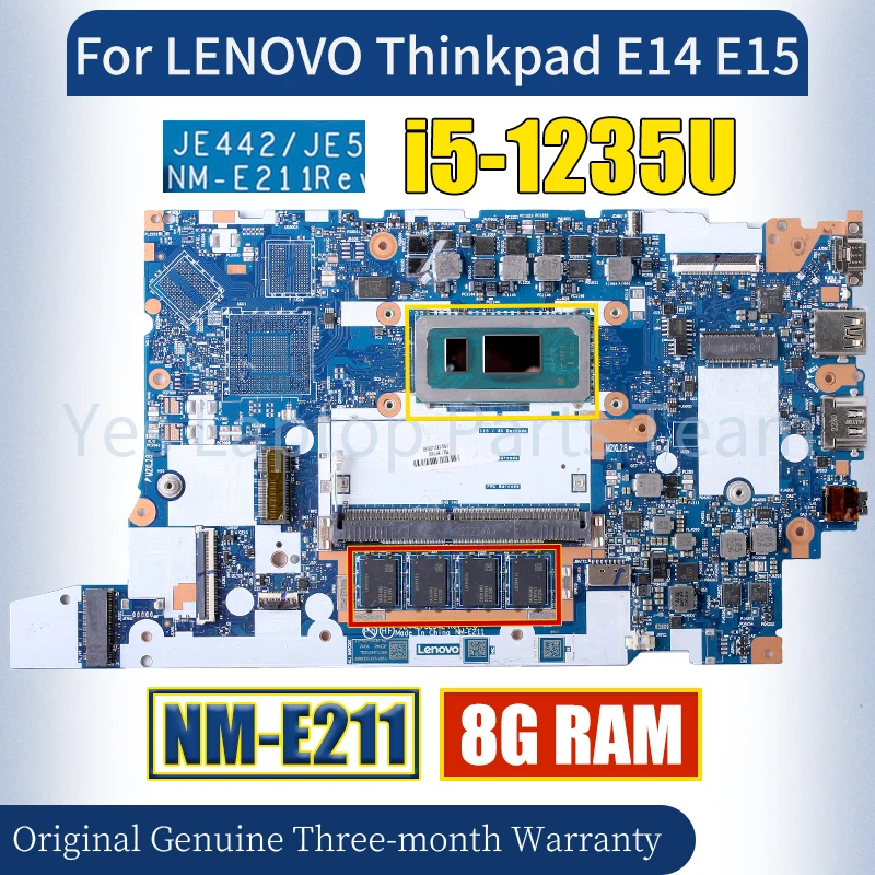 Placa-base-para-port-til-LENOVO-Thinkpad-E14-E15-NM-E211-5B21J08088 ...
