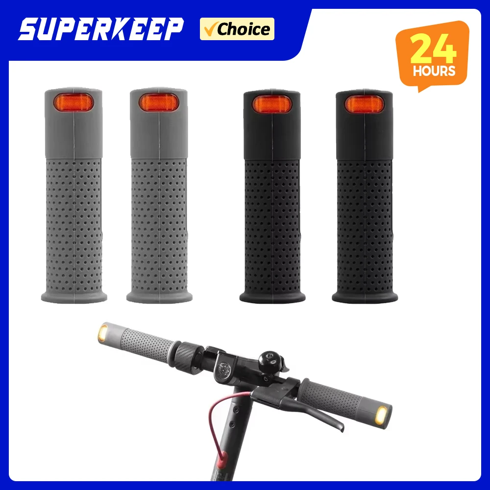 Roller Blinker Licht LED Lampe Lenker Grip für Ninebot Max G30 ES1 ES2 ...