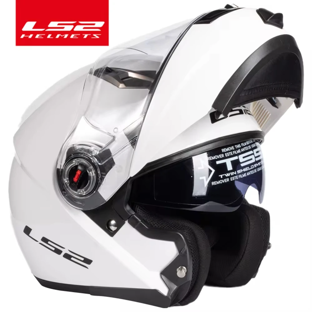 Original-LS2-Motorcycle-Helmet-Capacete-LS2-FF370-Double-Lens-Modular ...