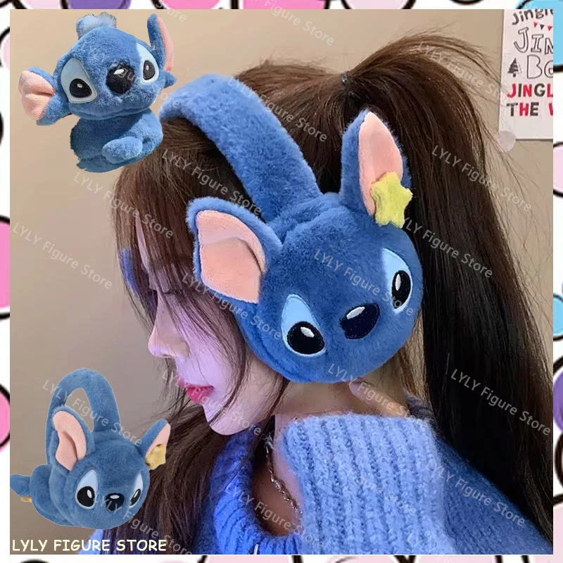 Nuevo-invierno-Stitch-Alex-Didi-orejeras-guantes-de-felpa-a-prueba-de ...